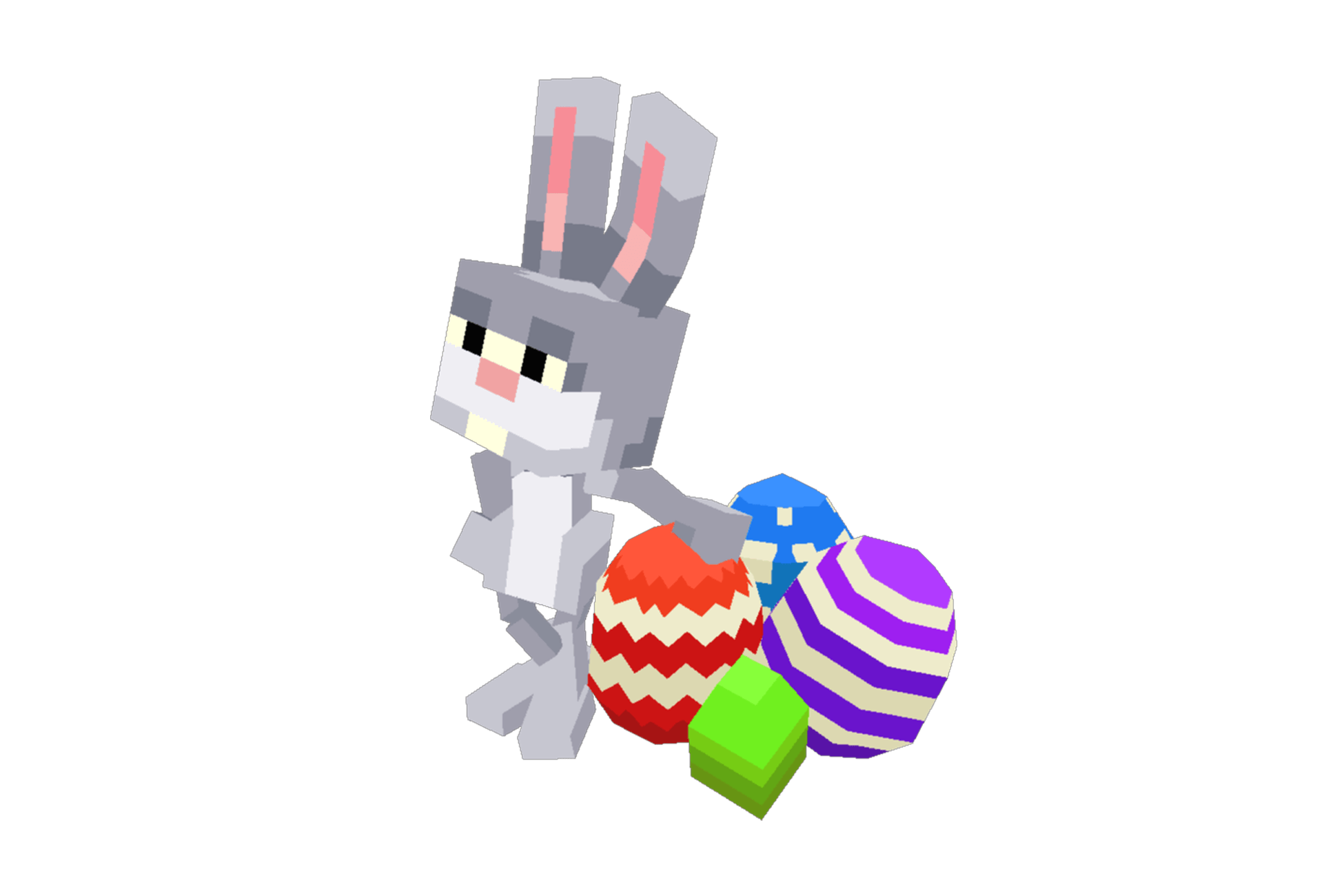 Pixel Bunny Transparent