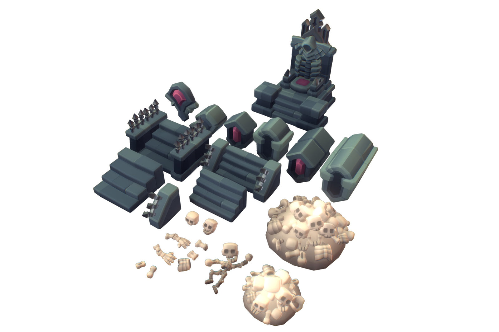 Cemetery & Crypt Theme Set - Proto Series