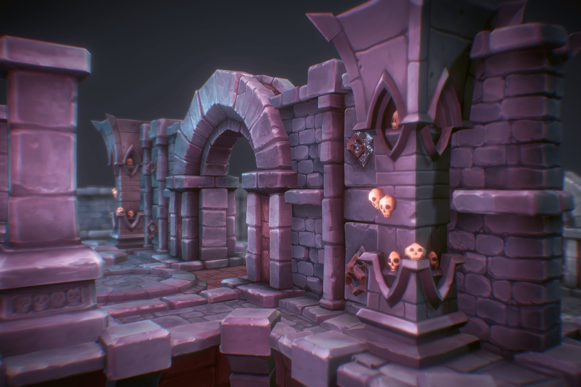 Low Poly Dungeon Starter Set