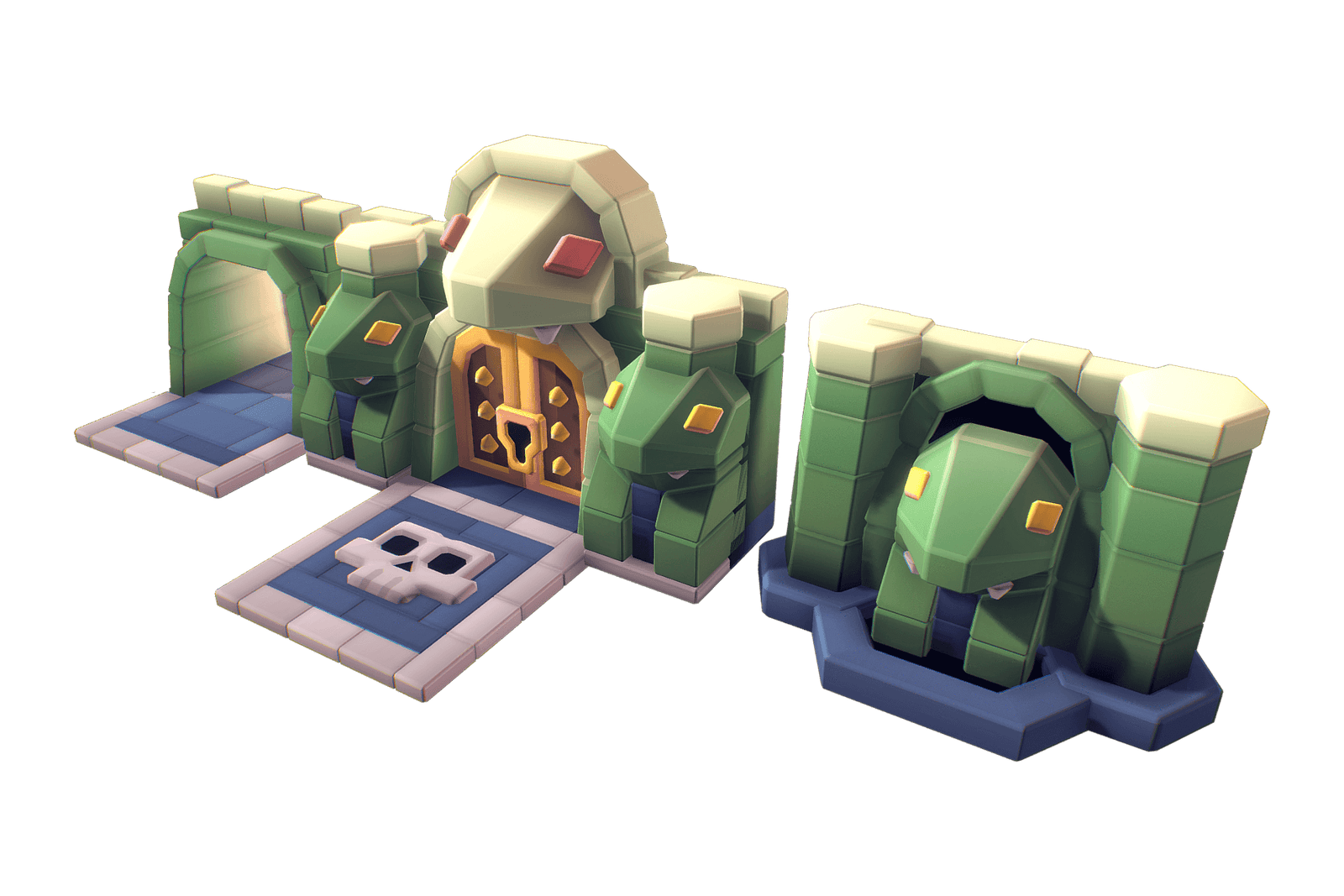 Snake Temple | Proto Series 3D Models