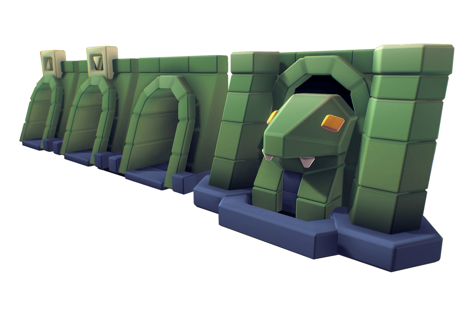 Snake Temple | Proto Series 3D Models