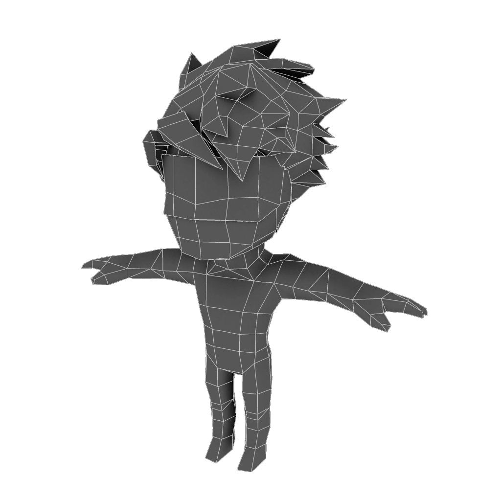 Chibi Guy Base 3D Characters