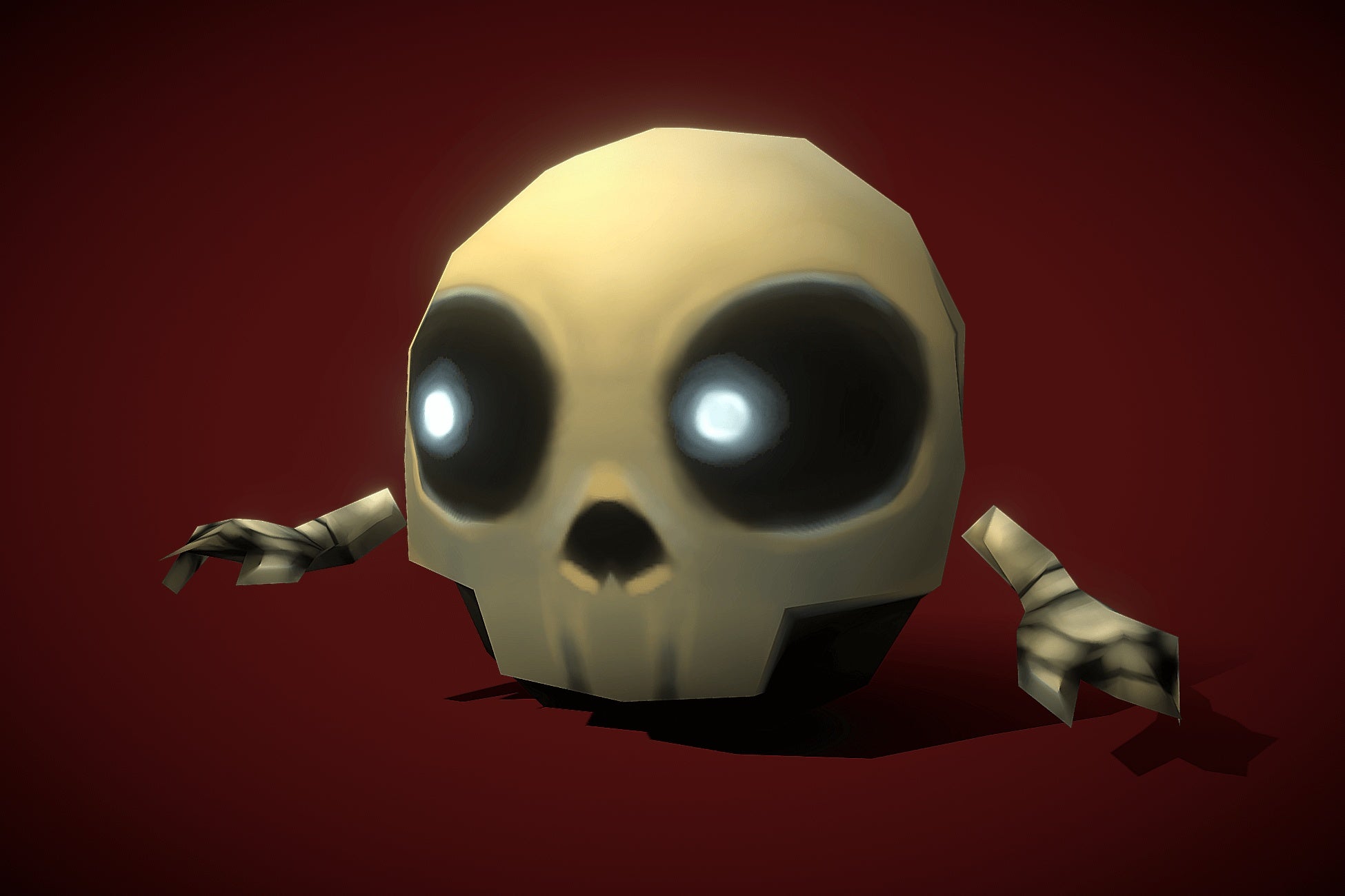 Cute Micro Skeleton Tom 3D Characters