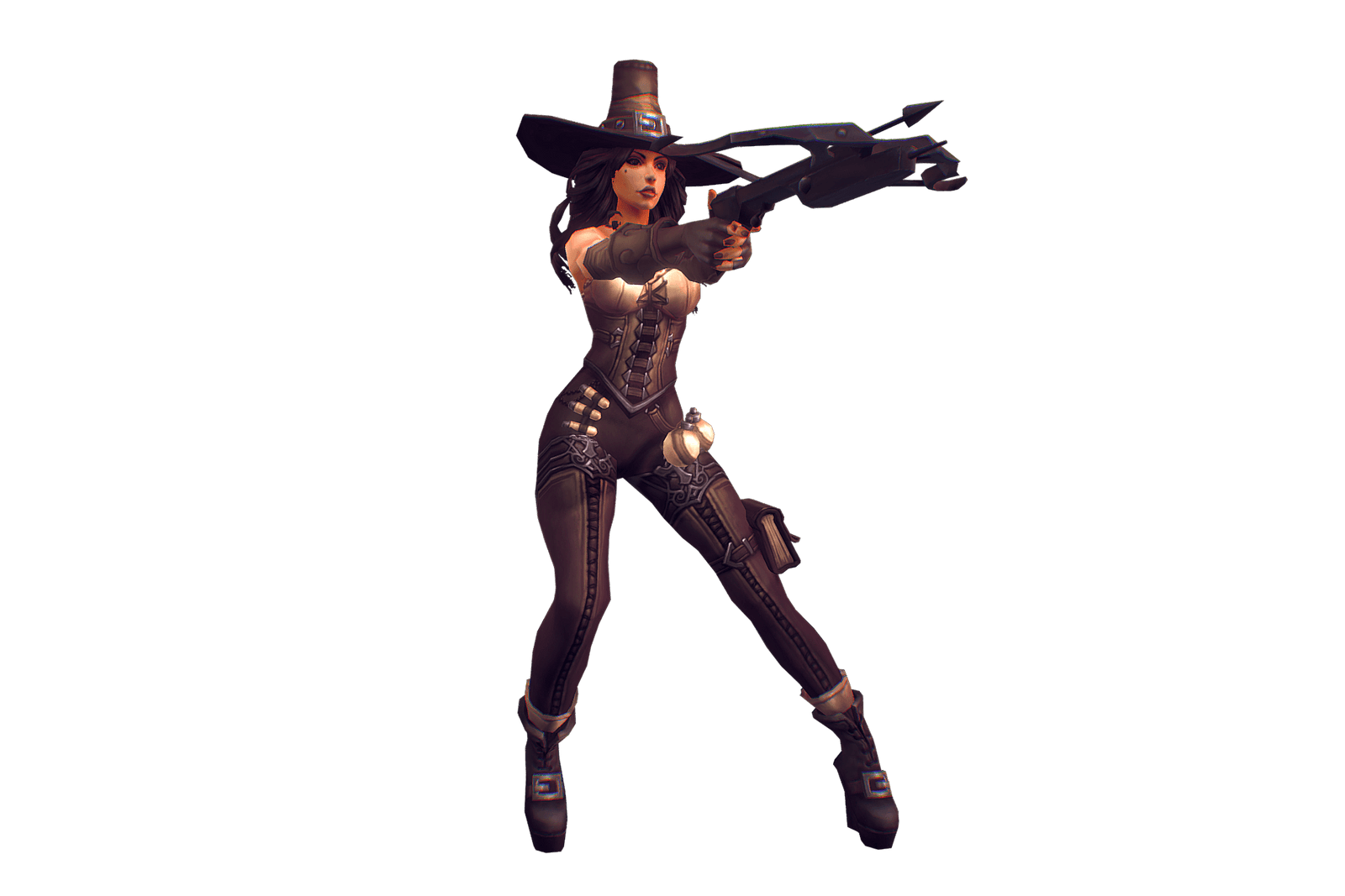 Female Hunter 3D Characters