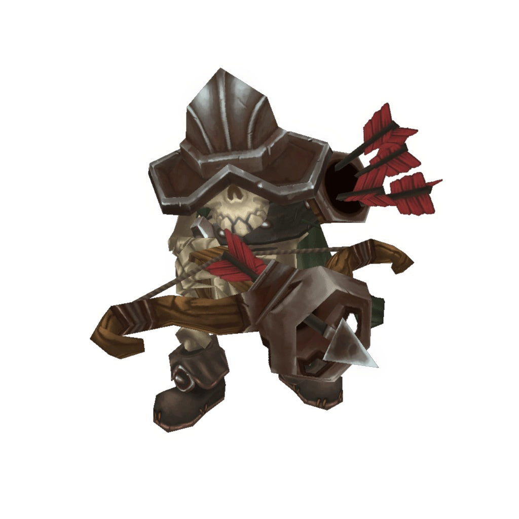 Free Skeleton Archer 3D Characters