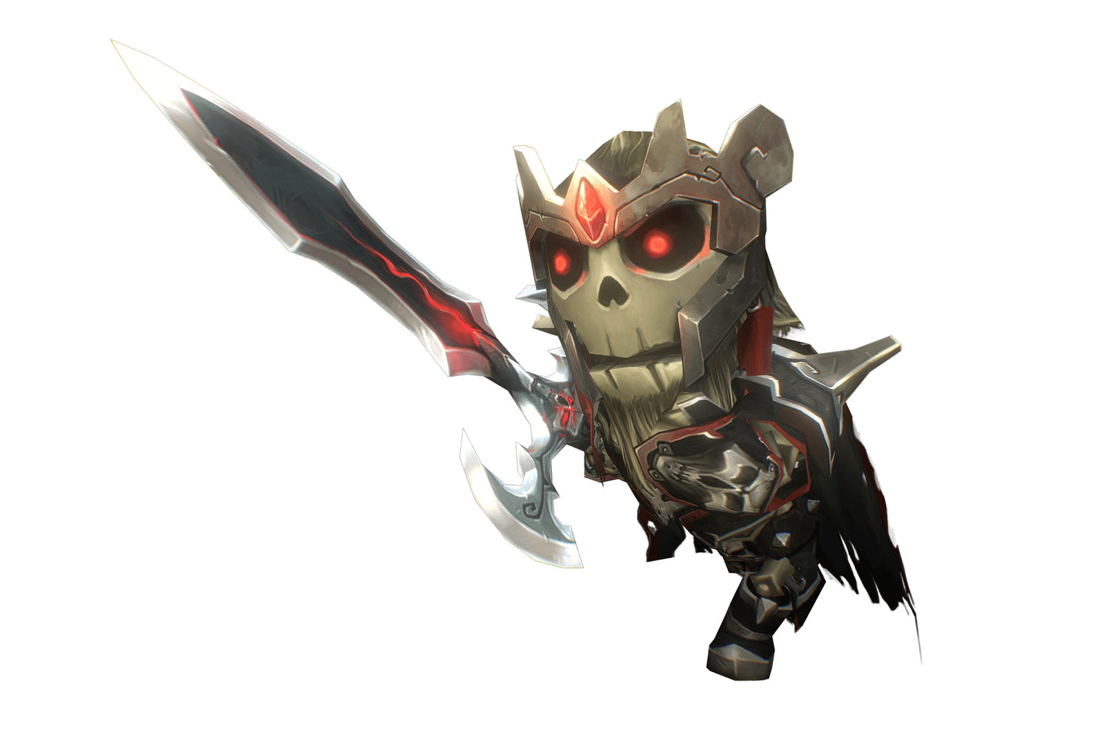 Mini Skeleton Swarm Pack 3D Characters