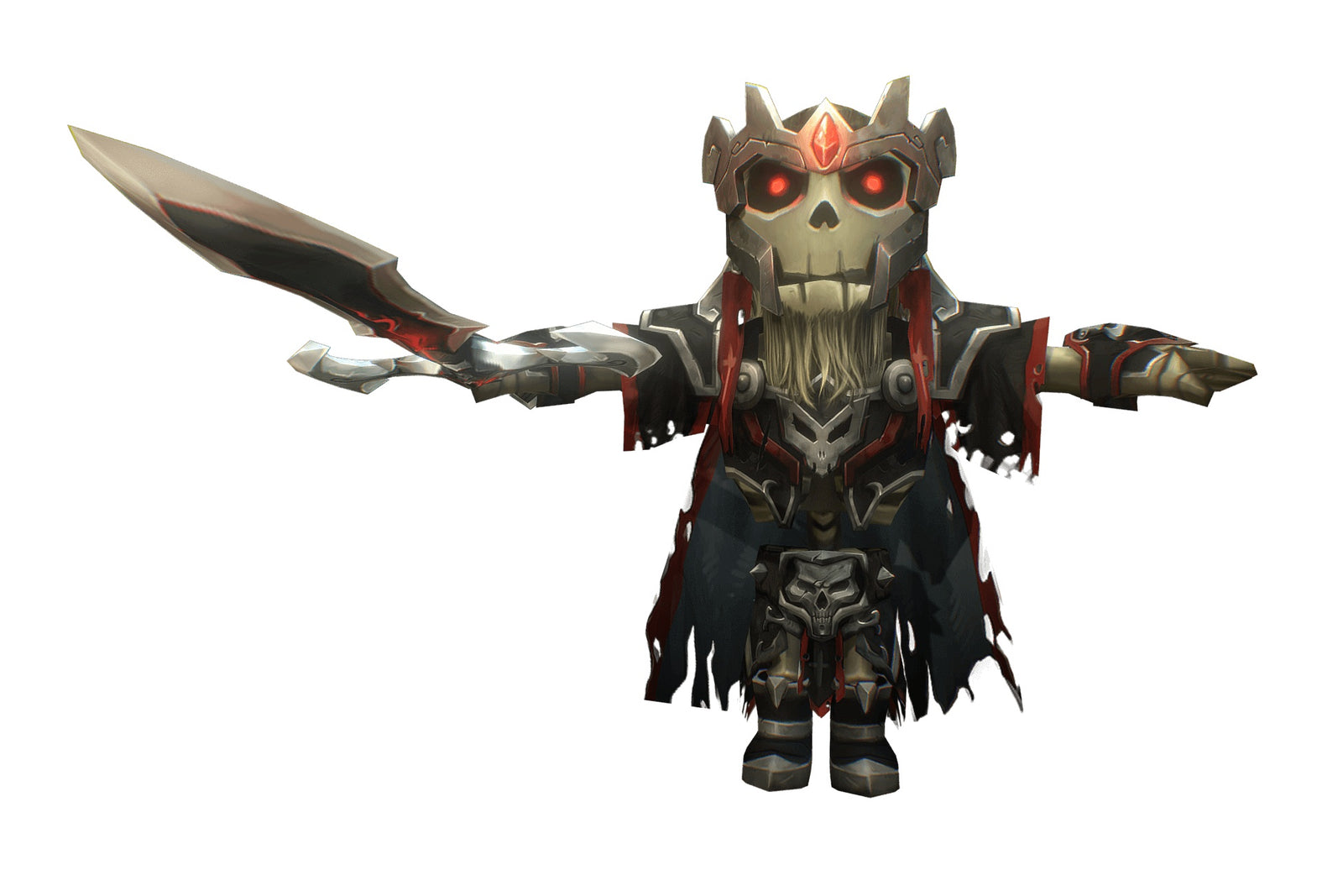 Mini Skeleton Swarm Pack 3D Characters