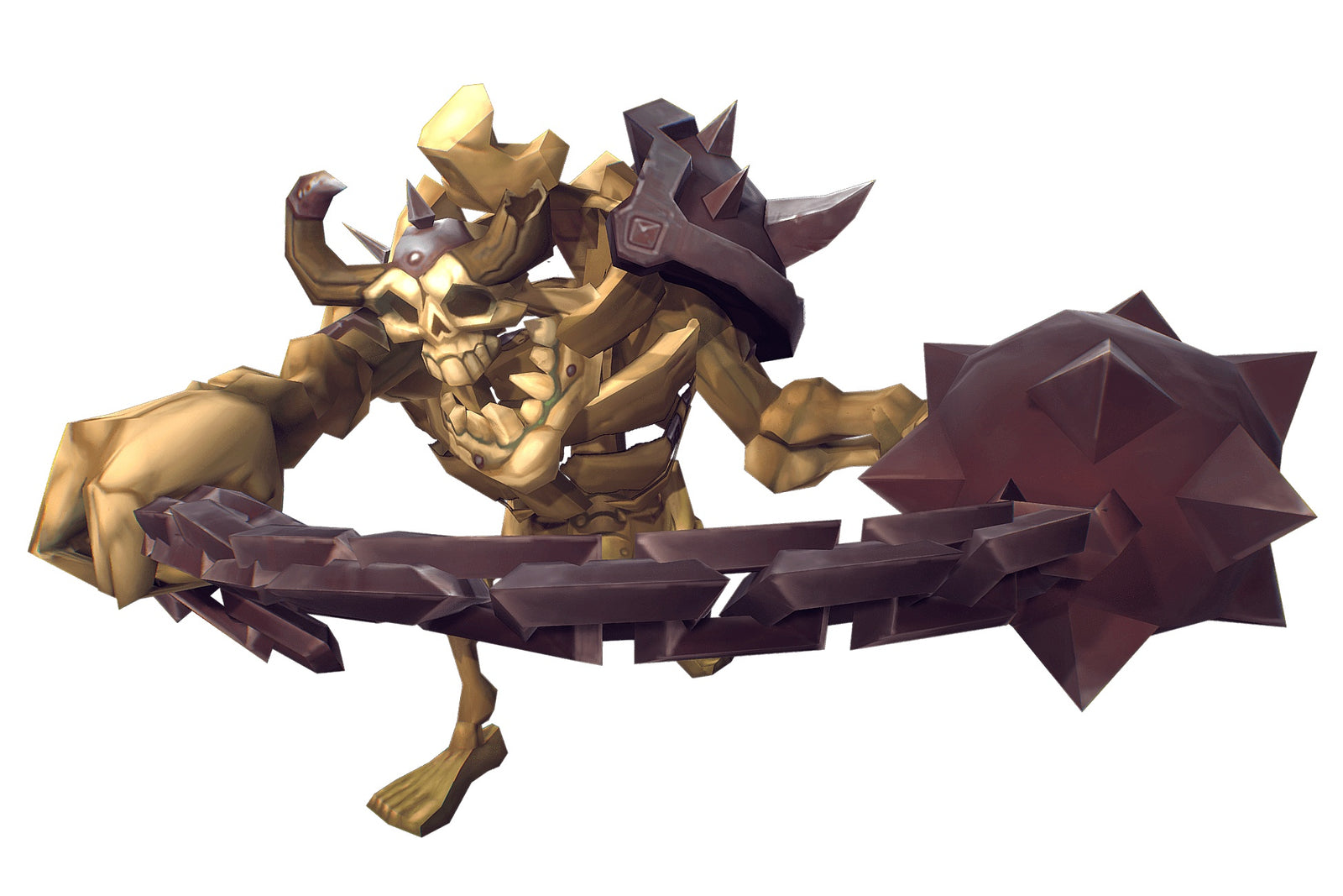 Skeleton Grunt 3D Characters