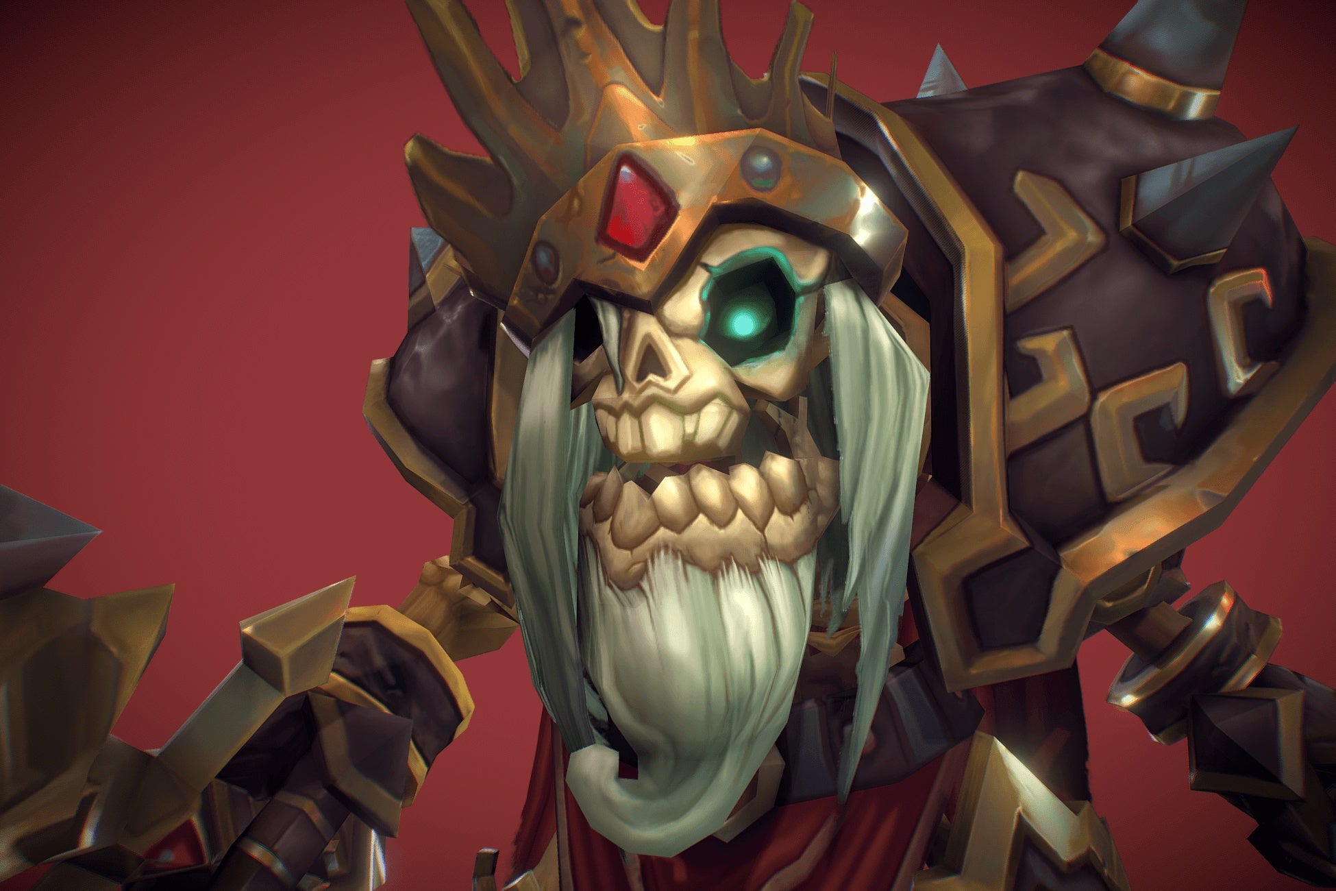 Skeleton King 3D Characters