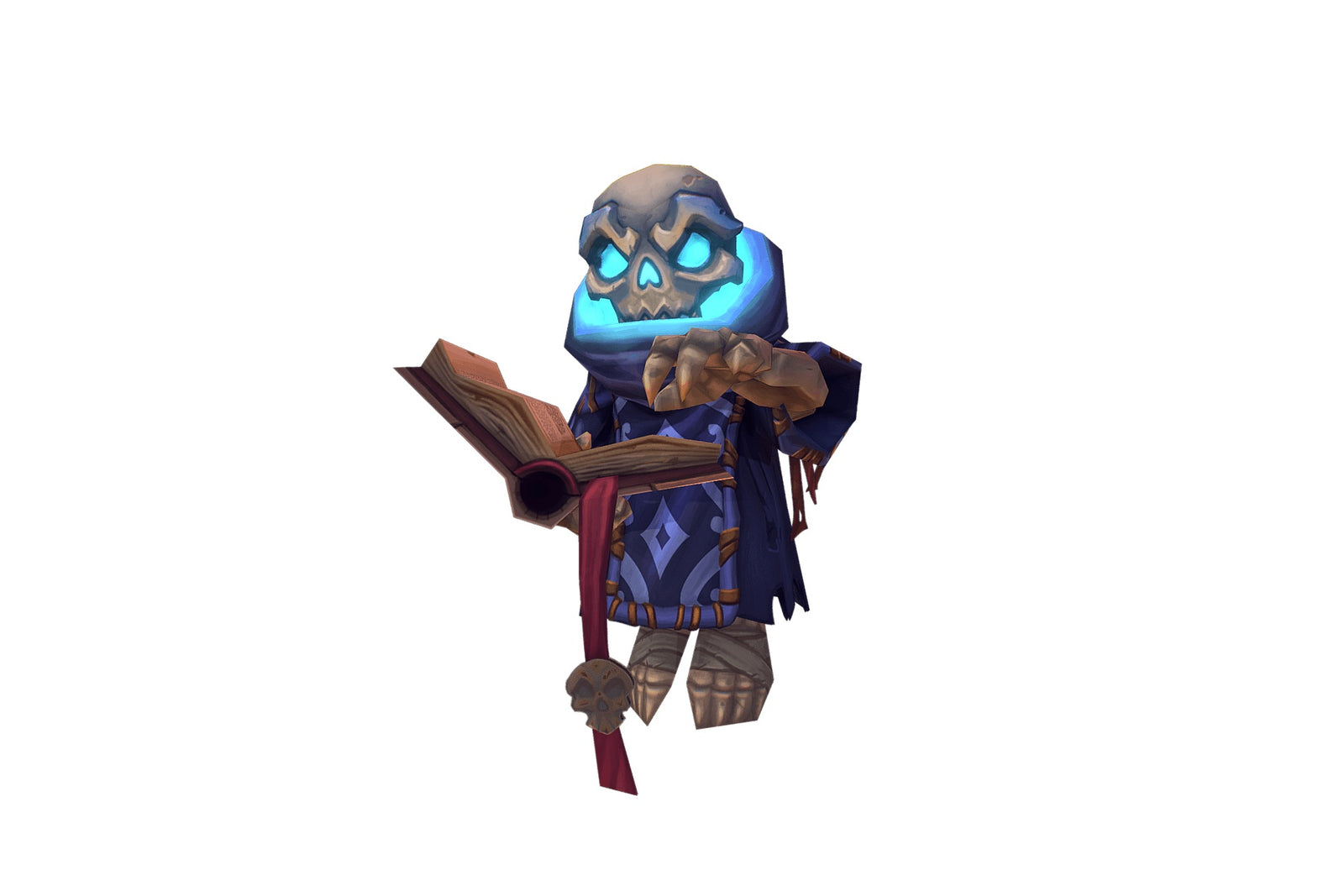 Skeleton Mage 3D Characters