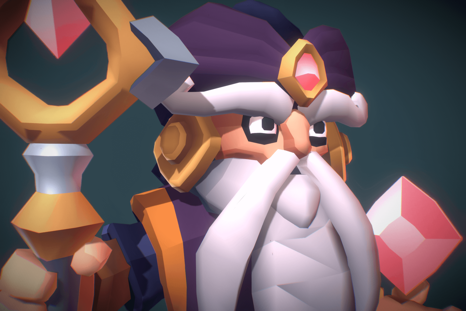 Zoltar The Wizard | Proto Series 3D Characters