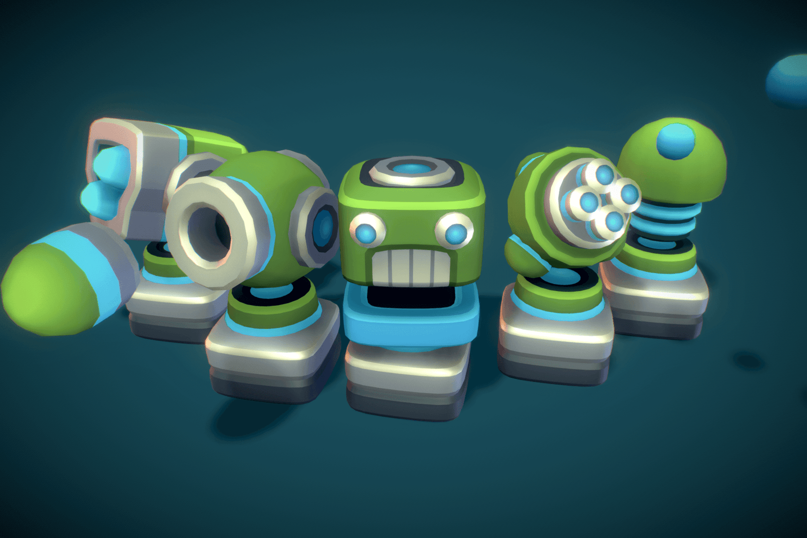 Cube World Tower Defense Cube - Proto Series