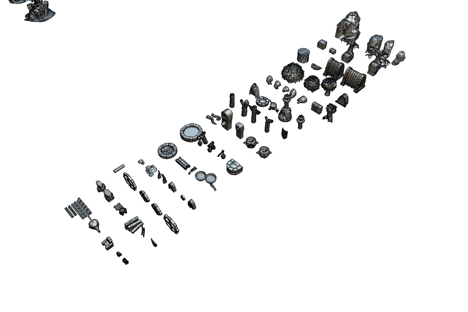 Elf RTS Building Set - Proto Series