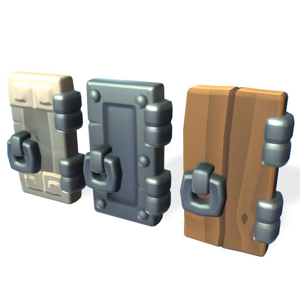 Low Poly Cube World Bundle | Proto Series 3D Models