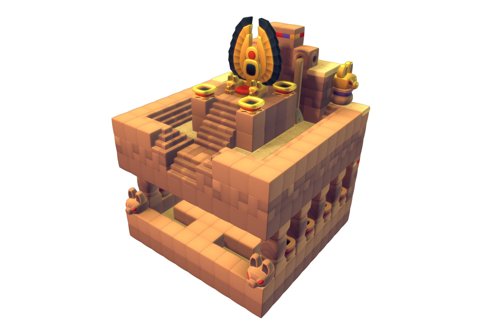 Low Poly Cube World Bundle | Proto Series 3D Models