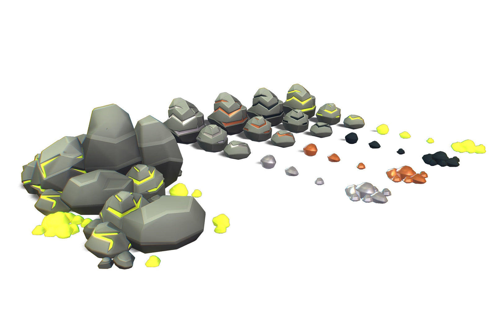 Mine Ore Set - Proto Series