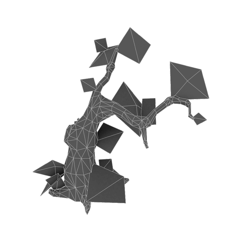 Dead Tree Pack 3D Props